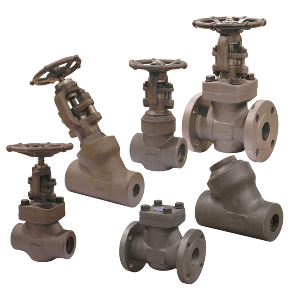 Válvulas de Acero Forjado - KSTEELVA - SISTEMAS DE TUBERIAS, ACCESORIOS Y VÁLVULAS